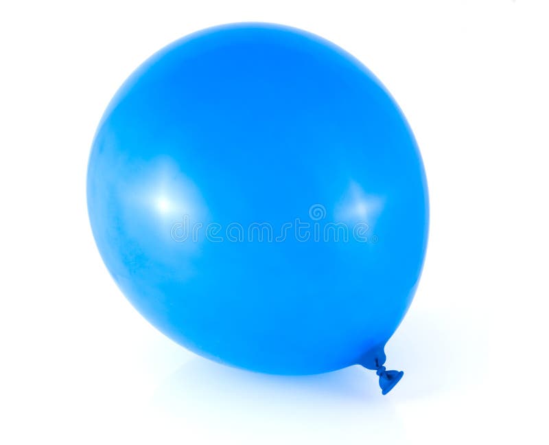 Globo azul foto de archivo. Imagen de partido, festival - 7537334