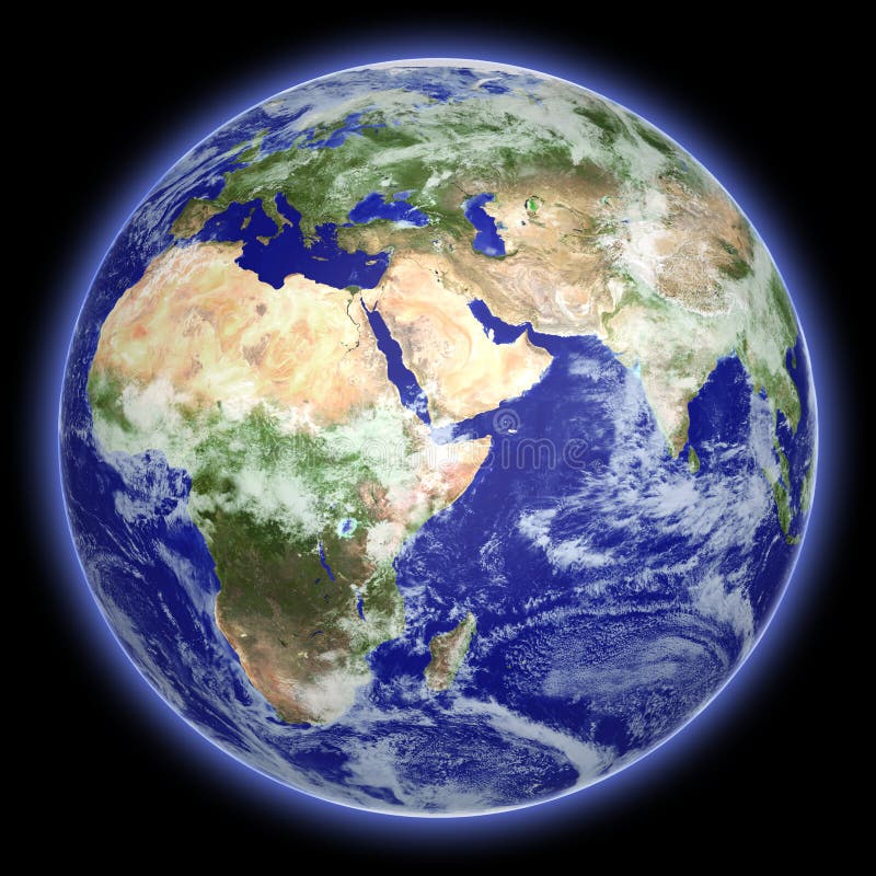 Globo da terra ilustração stock. Ilustração de dimensional - 23881182