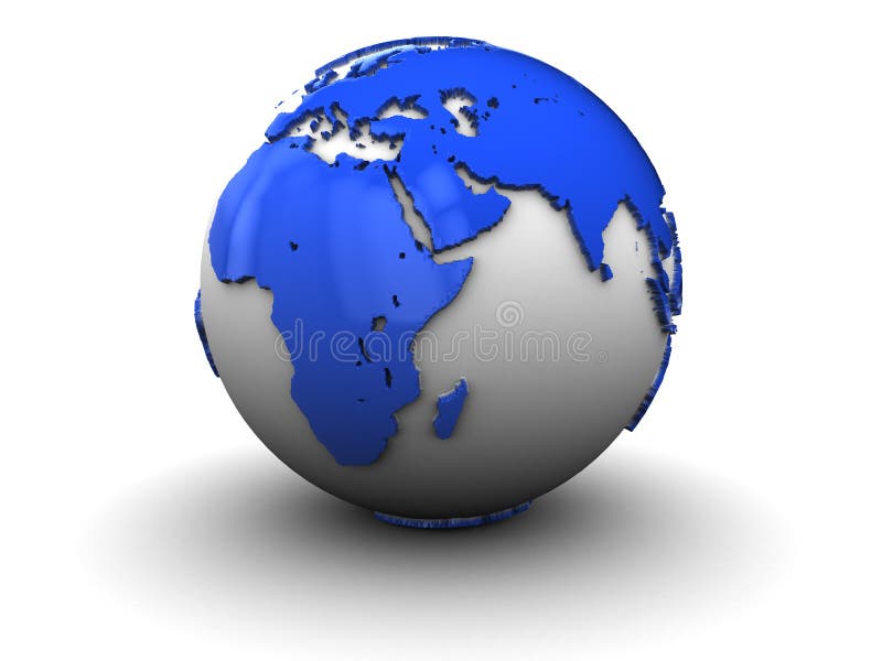 Globo de la tierra stock de ilustración. Ilustración de tierra - 10863984