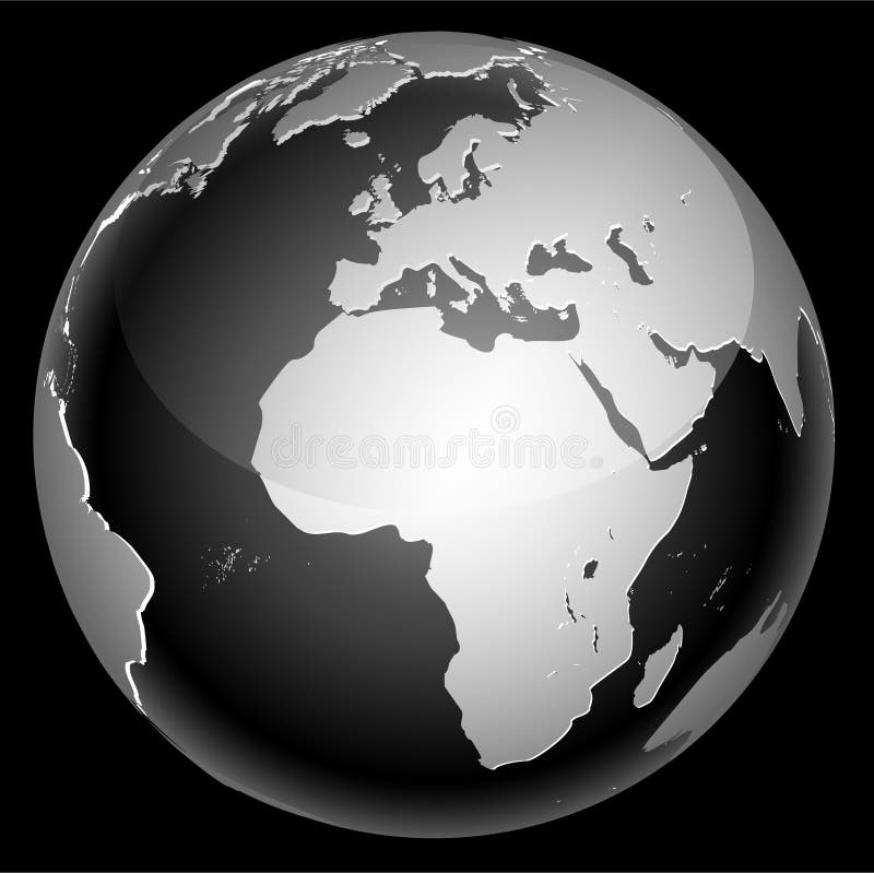 Globo del mundo ilustración del vector. Ilustración de recicle - 9036115