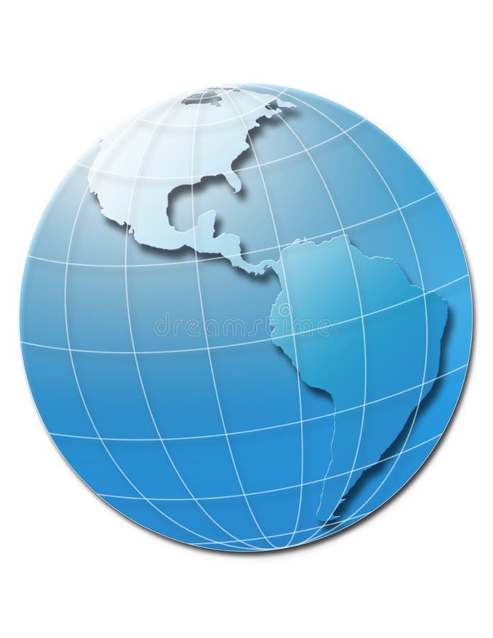 Globo do mundo ilustração stock. Ilustração de terra - 11796082