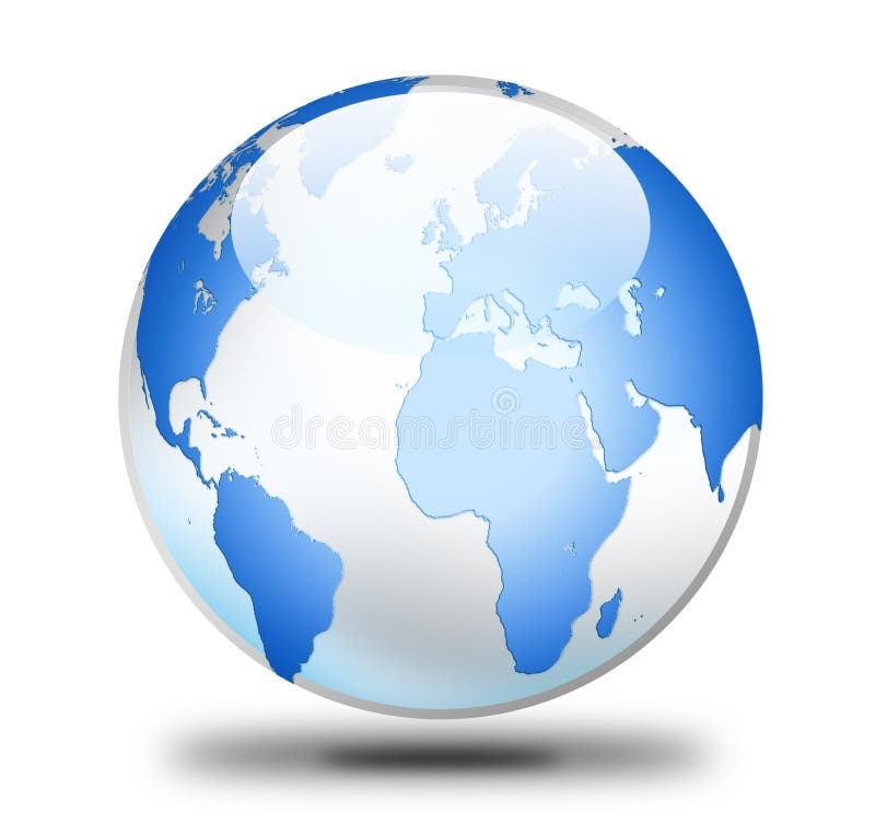 Globo do mundo ilustração stock. Ilustração de fundo - 91805456