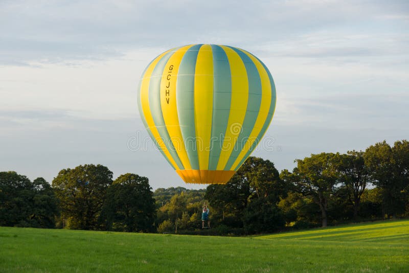Globo Individual De Lindstrand Foto editorial - Imagen de aire, rural ...