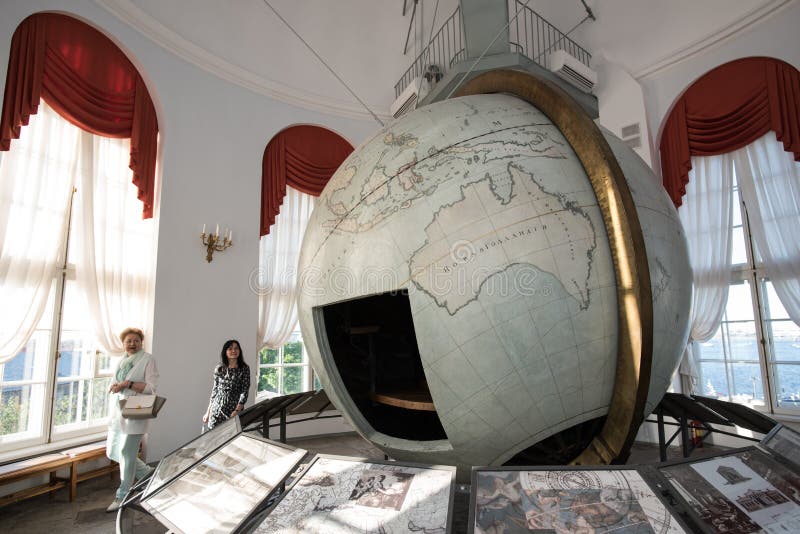 Globo-planetario De Gottorp Foto de archivo editorial - Imagen de ...
