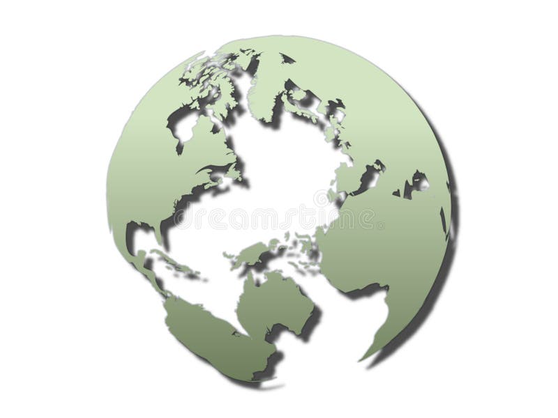 Mapa Del Mundo Transparente Stock de ilustración - Ilustración de ...