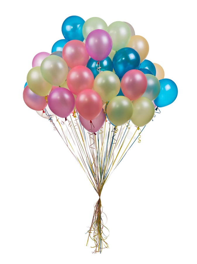 Globos del color foto de archivo. Imagen de boda, globo - 133015352