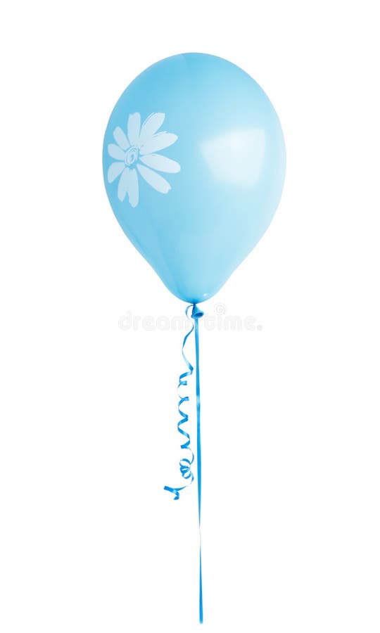 Globos Del Color Con El Helio Aislado Imagen de archivo - Imagen de ...
