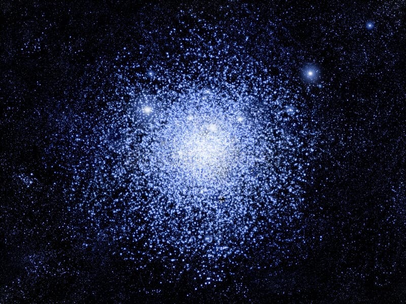 Blue Star Clusters Clip Art