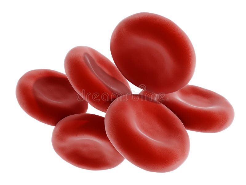 Globule rouge illustration stock. Illustration of biologie - 69924597