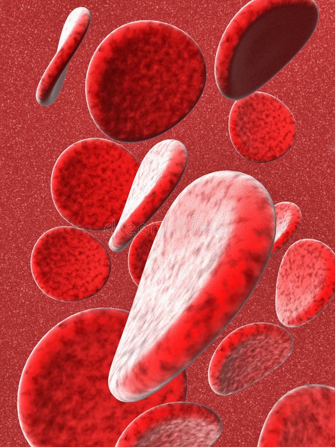 Globule rouge illustration stock. Illustration du perfusion - 1766704