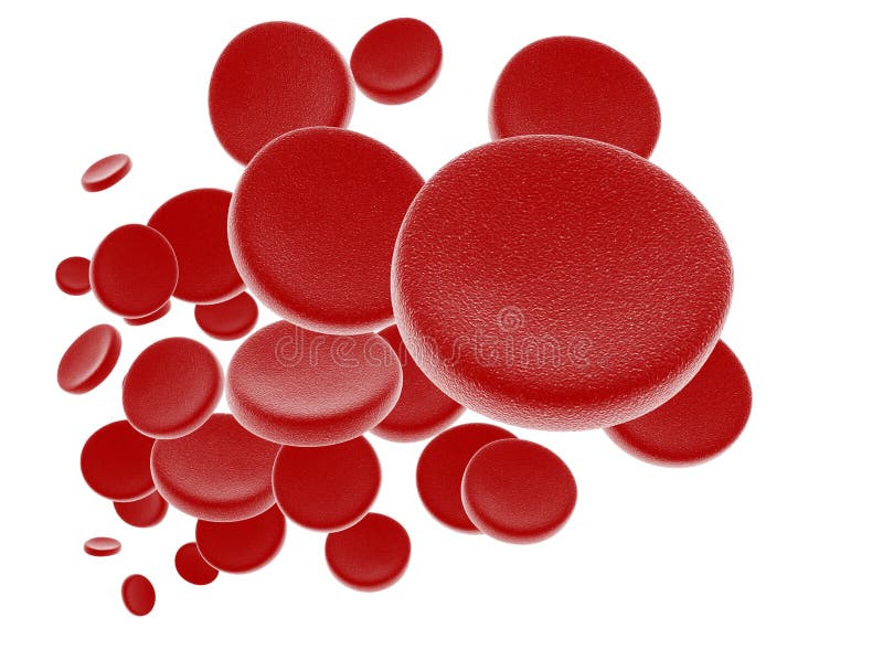 Globules rouges illustration stock. Illustration du microscopique ...