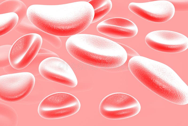 Globules rouges illustration stock. Illustration du microbiologie - 7125516