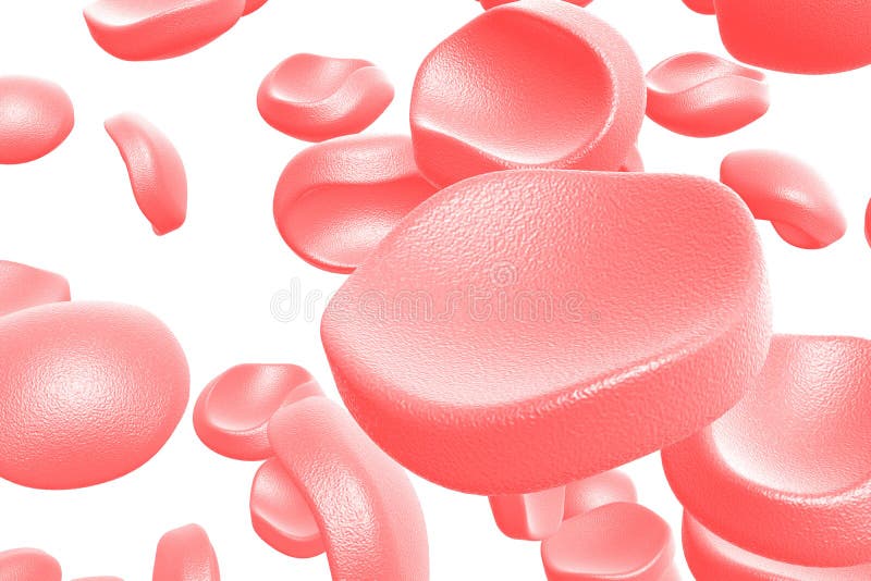 Globules rouges illustration stock. Illustration du moléculaire - 7246305