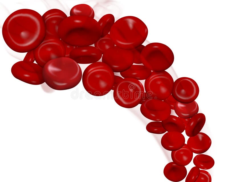 Globules Sanguins Ensemble De Cellules Colorées Globules Rouges ...