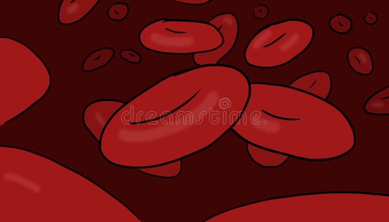 Globules Rouges, Illustration Illustration Stock - Illustration du ...