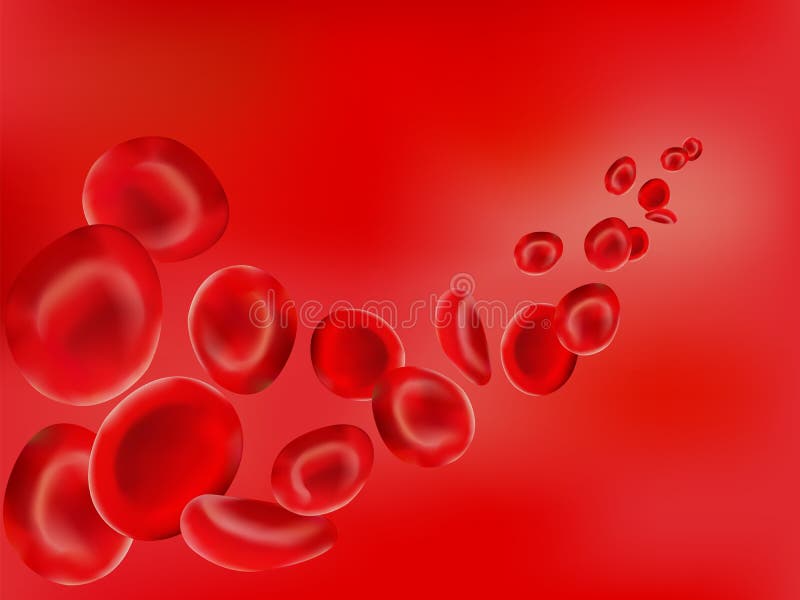 Globules sanguins illustration stock. Illustration of rouge - 18456023