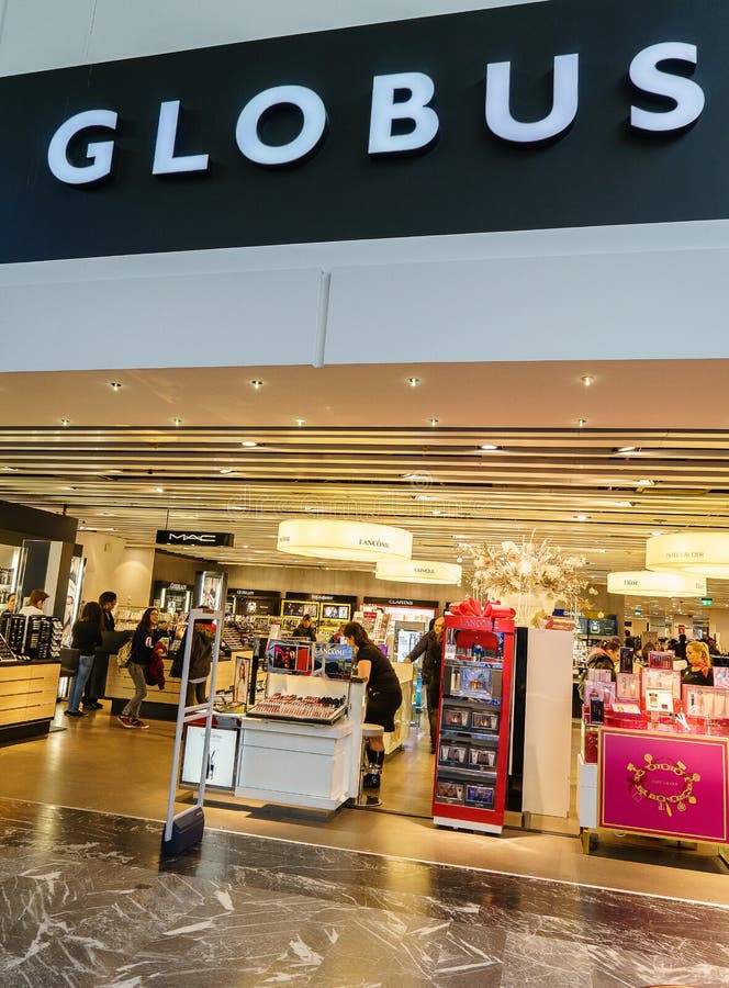 Globus-Kaufhaus Basel redaktionelles stockbild. Bild von gebäude - 166736979