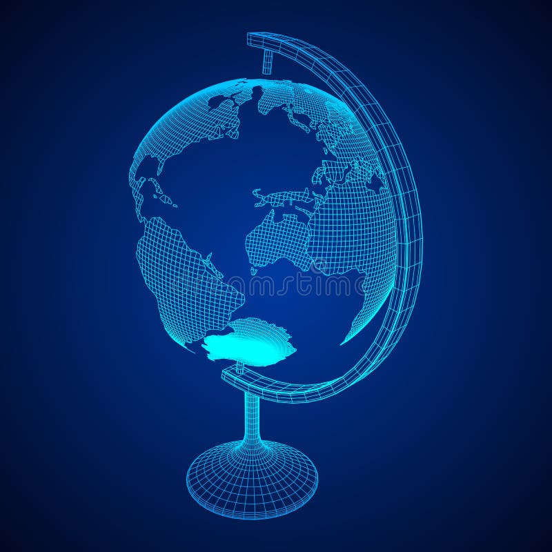 Globus concept. Vector stock vector. Illustration of round - 135515187