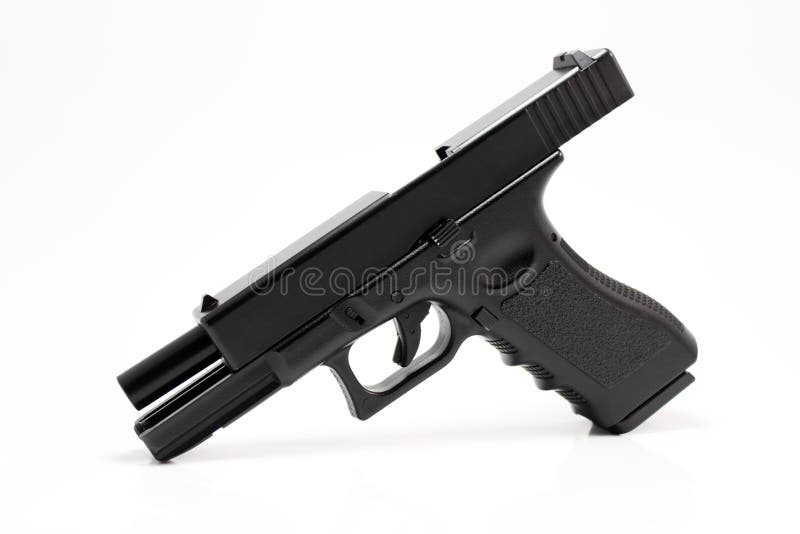 Glock 17 Handgun stock image. Image of crime, glock, military - 24934837