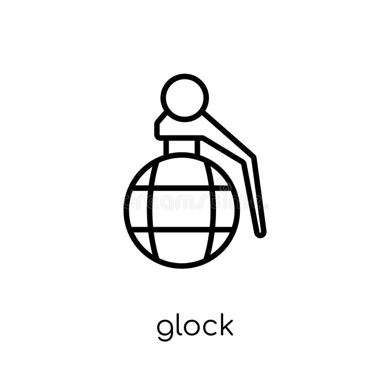 Glock Outline Stock Illustrations – 41 Glock Outline Stock ...