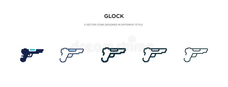 Glock Outline Stock Illustrations – 43 Glock Outline Stock ...