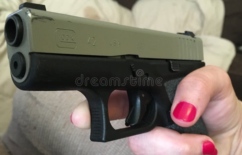 Glock 26 In Womans Hand