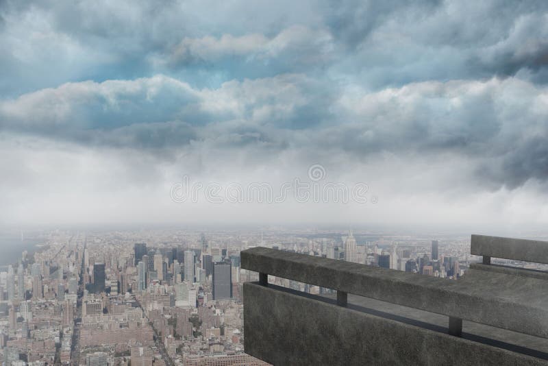 Gloomy city stock image. Image of urban, grey, dull - 255328489