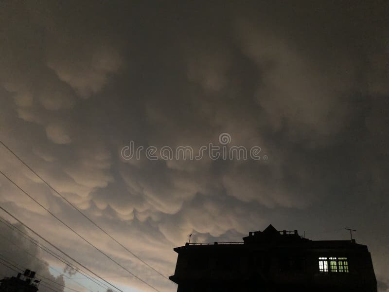 Gloomy clouds stock photo. Image of cloud, clouds, cloudform - 125170040