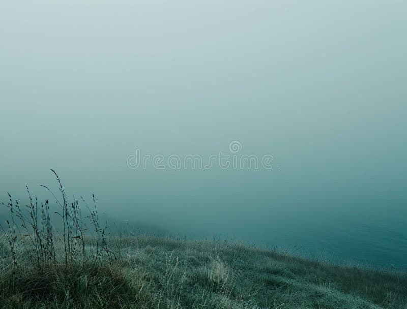 Gloomy Landscape, Generative Ai Stock Illustration - Illustration of ...