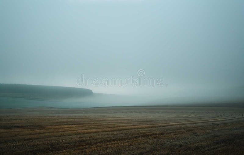 Gloomy Landscape, Generative Ai Stock Illustration - Illustration of ...