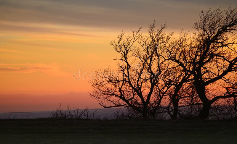 Gloomy sunset stock photo. Image of dark, leisure, sunset - 48023202