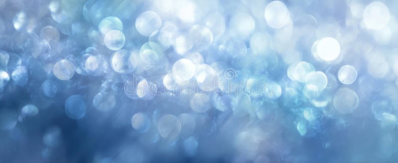 The Glorious Bokeh Effect Creating a Dreamy Blue Background AI ...