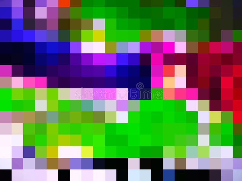 A Particular Colored Graphical Design of Rectangles Stock Illustration ...