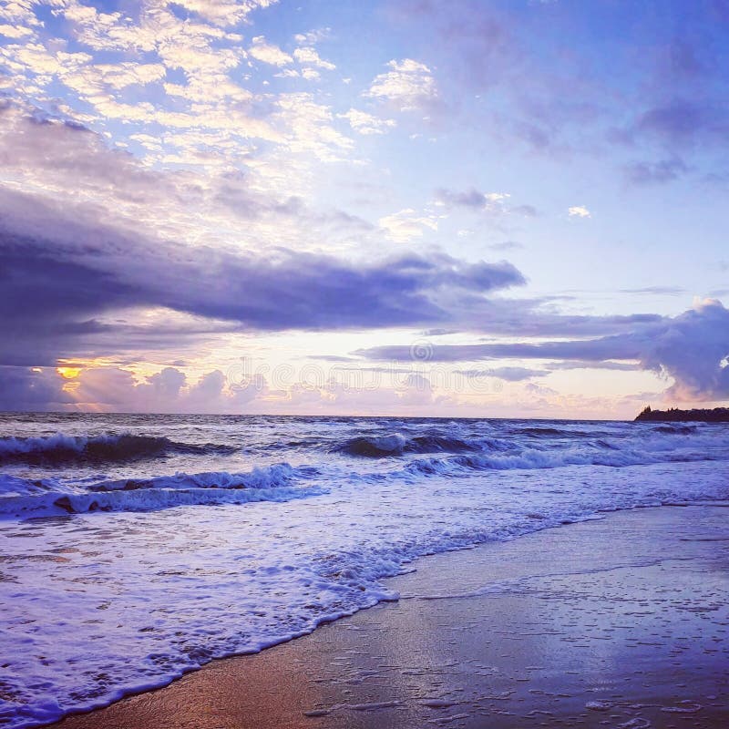 A Glorious Morning at Blyth Beach, with a Beautiful Sunrise Over the ...