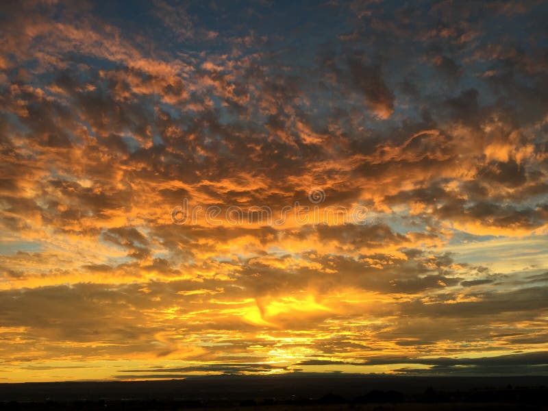 Glorious Sunset, Lake of the Woods, Kenora, Ontario Stock Image - Image ...