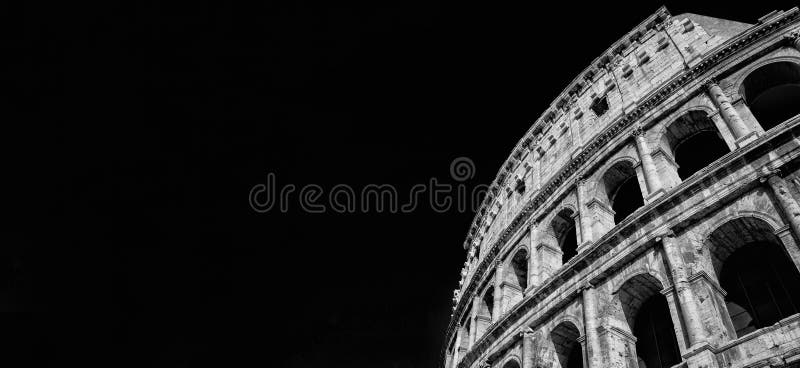 Coliseum in Rome stock photo. Image of gladiator, empire - 156912642