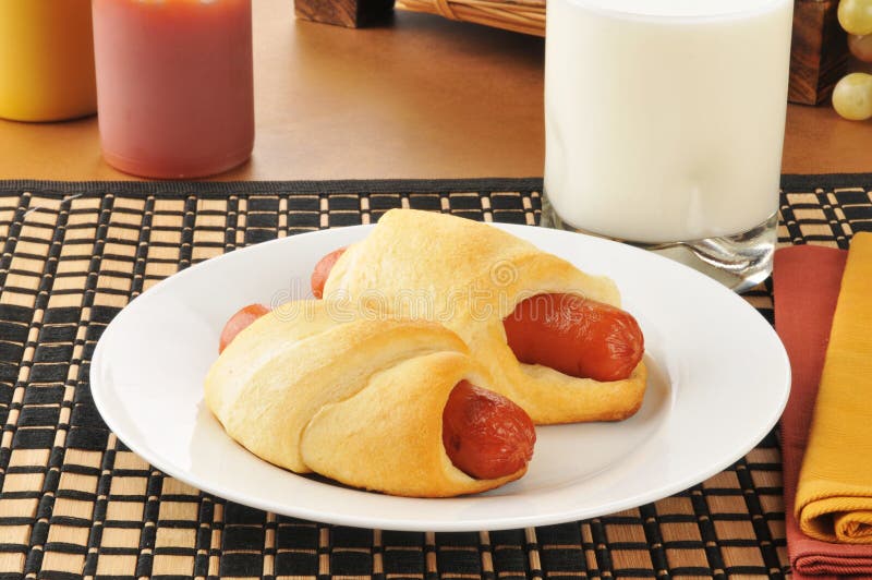 Glory dogs stock photo. Image of meal, milk, glass, snack - 28608386