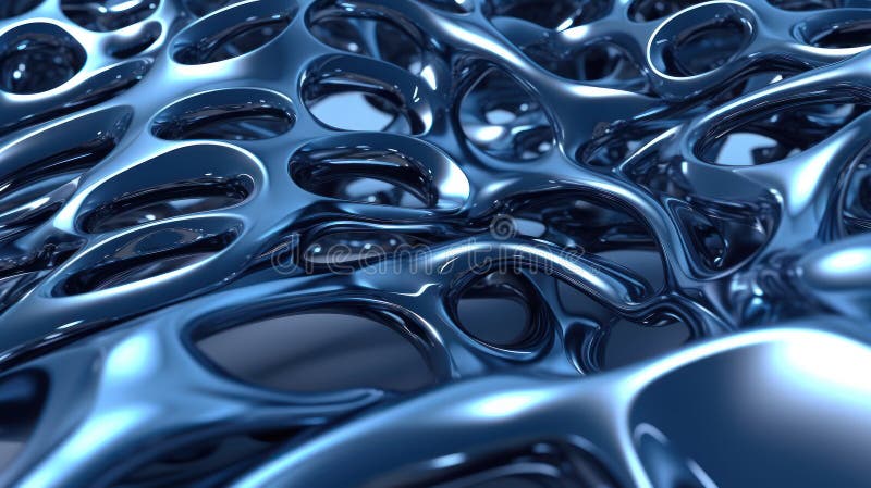 Glossed Matrix: Parametric Bionic Background Stock Illustration ...