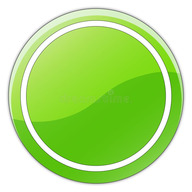 Green buttons stock vector. Illustration of globe, collection - 6688005