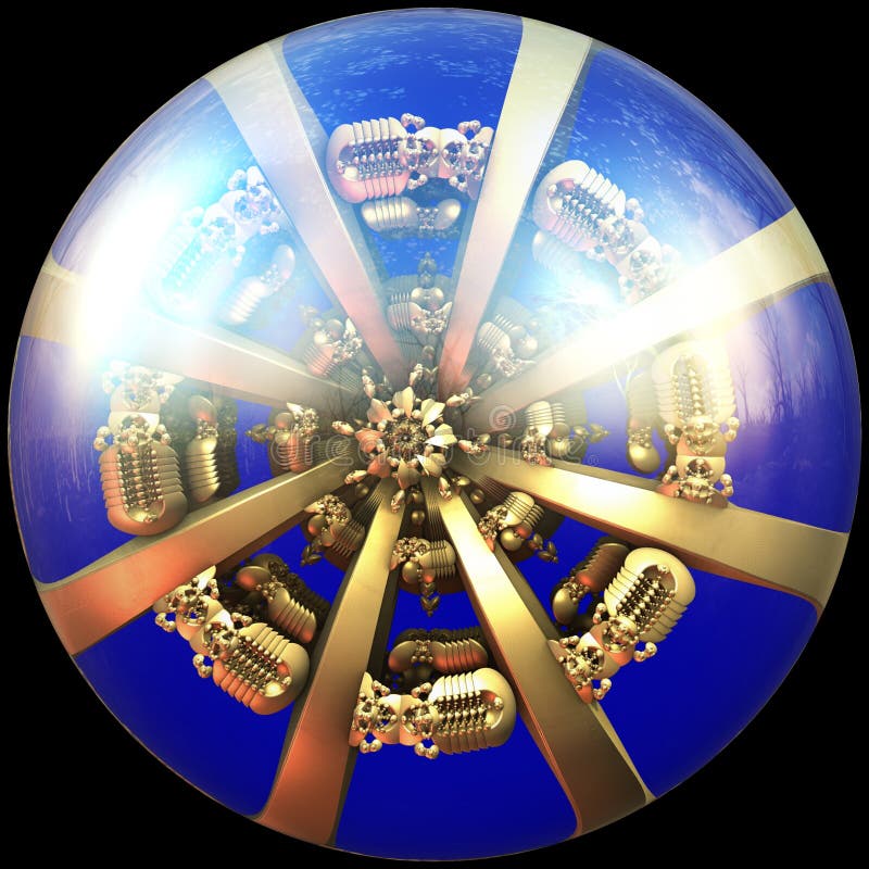 Glossy Button with Colorful and Light Embellishment Stock Illustration ...