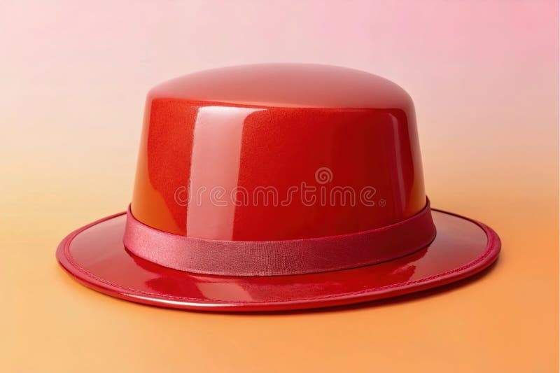 Glossy Candy Apple Red St. Patrick S Day Hat, Vibrant Red Hat, Irish ...