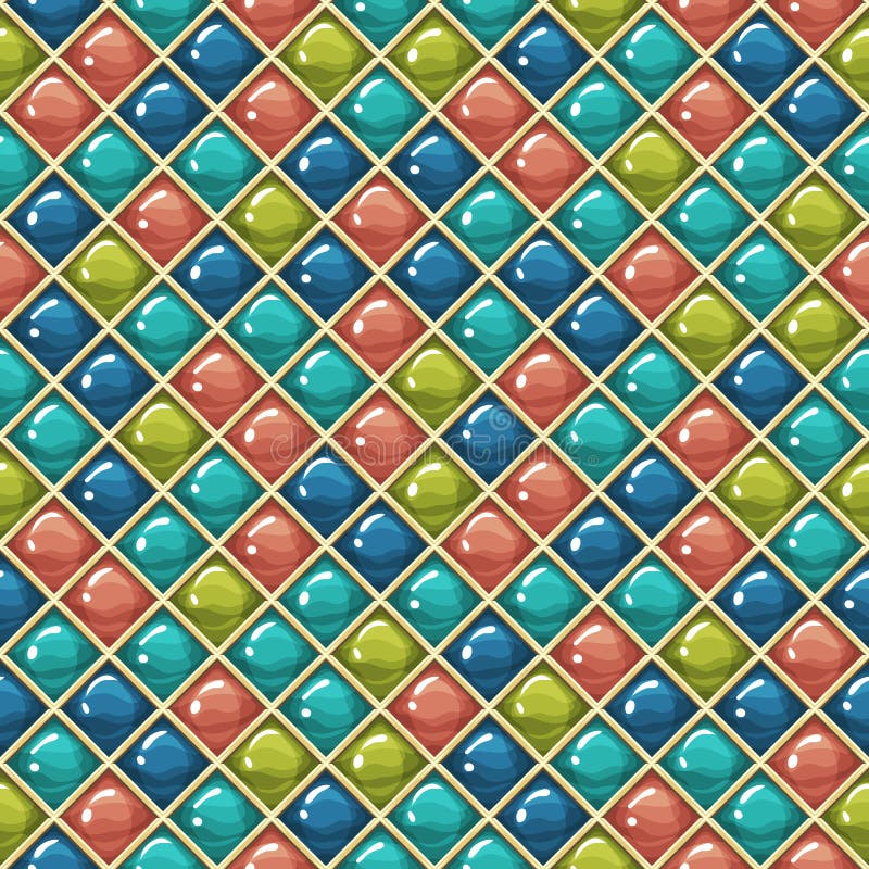 Glossy cells pattern stock vector. Illustration of backdrop - 64986004