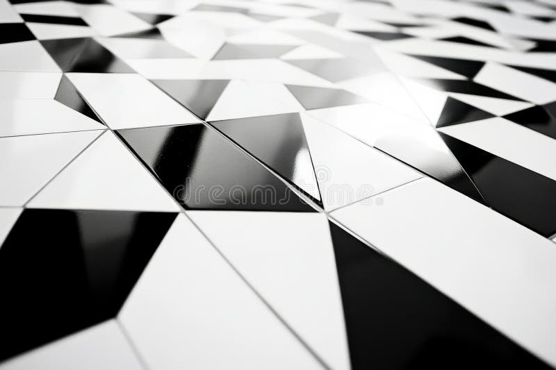 Glossy Ceramic Tile Texture, Smooth and Reflective with Bold Geometric ...