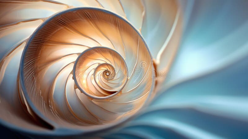 Glossy curved texture stock illustration. Illustration of seashell ...