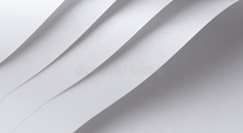 Glossy Designer Paper Background with a Pearl White Gradient and Subtle ...