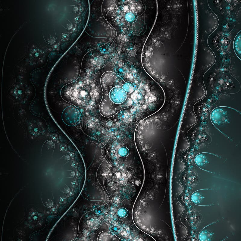 Glossy fractal machine stock illustration. Illustration of dream ...