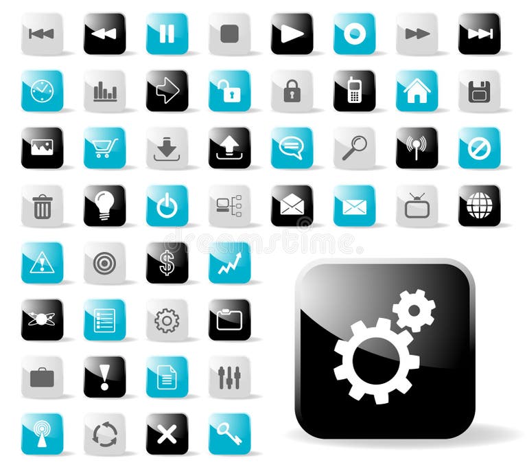 Glossy Icon Stock Illustrations – 459,459 Glossy Icon Stock ...