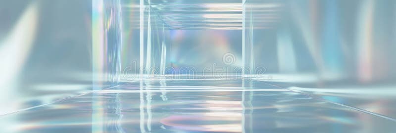 Glossy Iridescent Wall Texture with Bright Reflections for Modern ...