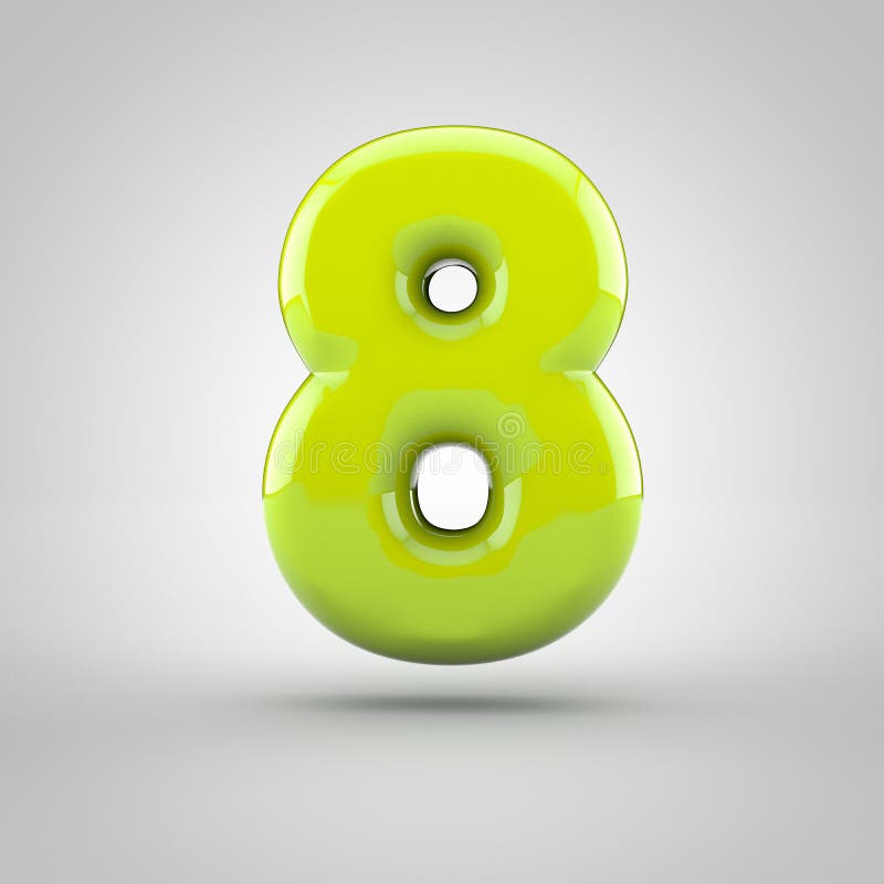 Glossy Yellow Paint Number 8 Stock Illustrations – 16 Glossy Yellow ...