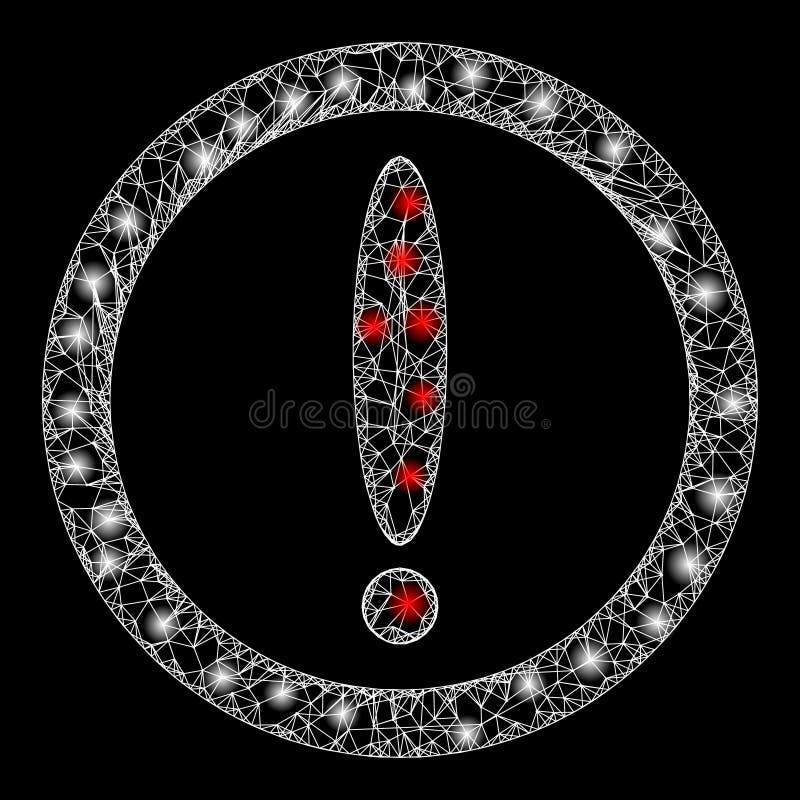 Round Warning Attention Line Icon, Outline Vector Sign, Linear Style ...